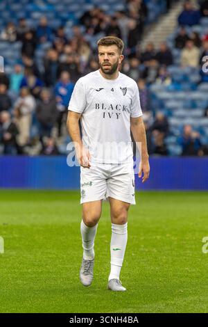 Grant Hanley of Hibernian FC during the Scottish Premier League match ...