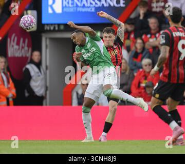 Joe Willock Of Newcastle United battles with Tyrone Mings Of Aston ...