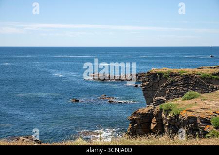 Yeu island beauty in france atlantic ocean Stock Photo - Alamy