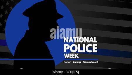 National Police Week banner Stock Vector Image & Art - Alamy
