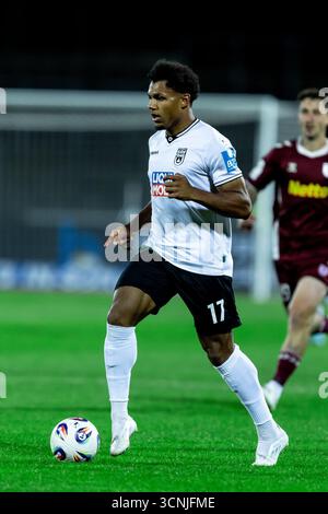 Ulm, Deutschland. 21st Sep, 2025. 21.09.2025, Fussball, Saison 2025/ ...