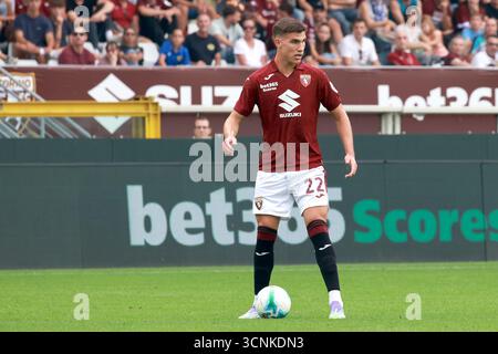Cesare Casadei of Torino FC during the Italian Serie A, 2025/26 season ...
