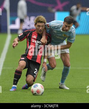 Ritsu. Doan fotografiert beim Spiel Eintracht. Frankfurt gegen Borussia ...