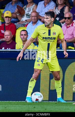Alfonso Pedraza of Villarreal during the La Liga match between ...