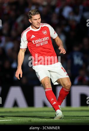 Viktor Gyokeres of Arsenal - Arsenal v Manchester City, Premier League ...
