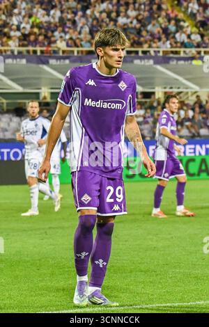 Niccolo' Fortini (Fiorentina) during ACF Fiorentina vs US Lecce ...