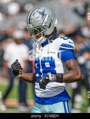 Dallas Cowboys' CeeDee Lamb plays during an NFL football game, Sunday ...
