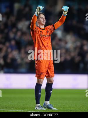 Millwall goalkeeper Steven Benda at full time during the Sky Bet ...