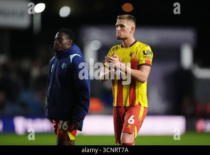 Watford's Marc Bola during the Sky Bet Championship match at the King ...
