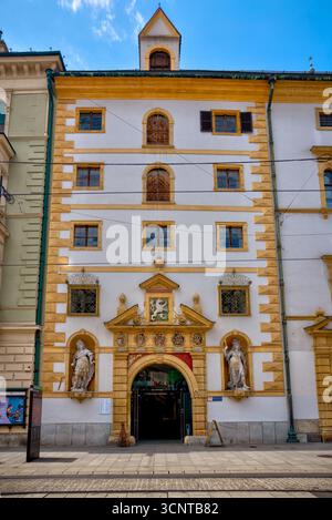 Architecture detail in the city of Graz, Styria, Austria Stock Photo ...