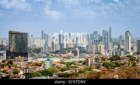 Modern architecture defining skyline of Panama City, Panama Stock Photo ...