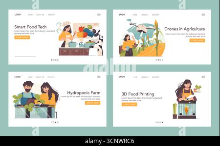 Smart farming technology vector featuring a wireless signal tower with ...