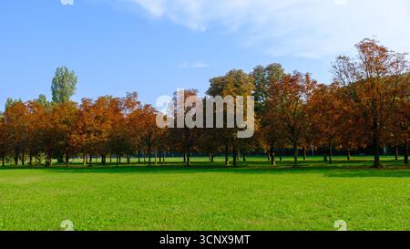 Park known as Parco Nord at Milan, Lombardy, Italy, in September Stock ...