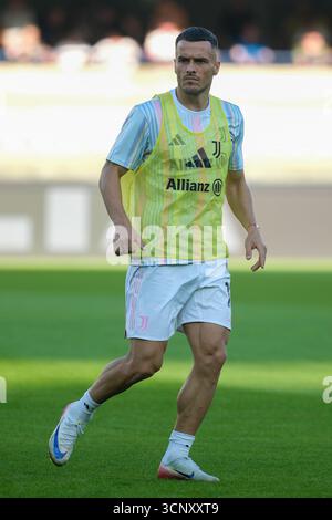 Filip Kostic of Juventus during football Serie A Match, Stadio Artemio ...