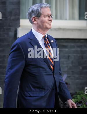 United States Secretary of the Treasury Scott Bessent talks to ...