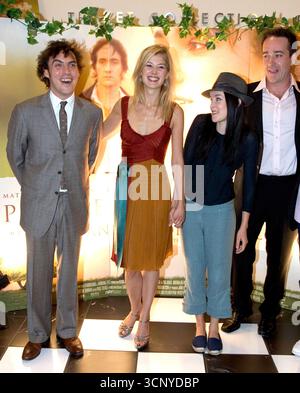 Rosamund Pike and Jena Malone at the Irish premiere of 'Pride and ...
