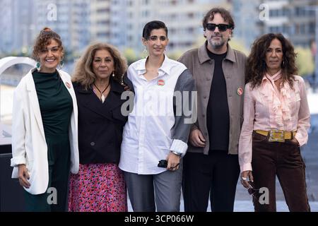 Elena Molina and Isaki Lacuesta attend the 'Flores Para Antonio ...