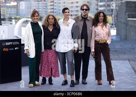 Elena Molina and Isaki Lacuesta attend the 'Flores Para Antonio ...