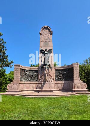 Missouri Memorial, Vicksburg National Military Park, Mississippi. A ...