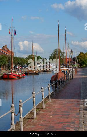 Weener city at the ems river in germany Stock Photo - Alamy