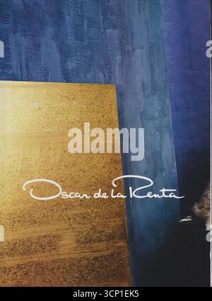 The Oscar De la Renta collection is modeled during Fashion Week, Monday ...