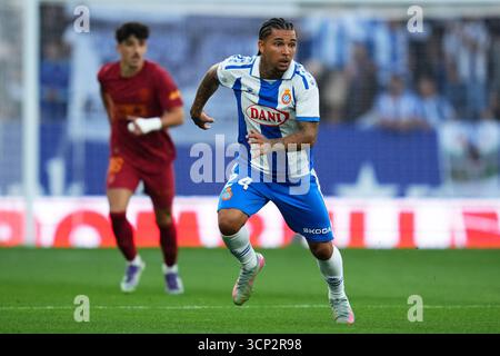 Thyrhys Dolan of RCD Espanyol during the La Liga EA Sports match ...