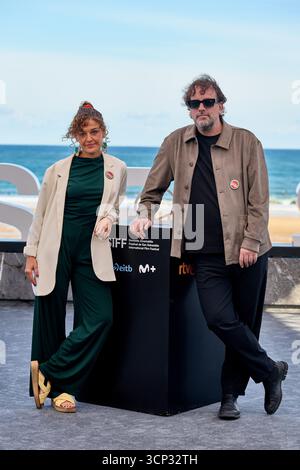 Elena Molina and Isaki Lacuesta attend the 'Flores Para Antonio ...