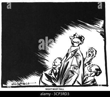 WW2 1940s Comic Propaganda cartoon in 'Worlds Finest Comics', with ...