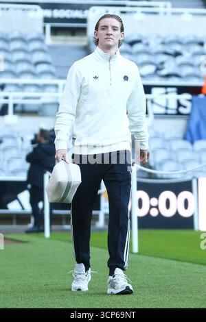 Anthony Gordon Of Newcastle United Arrives during the Newcastle United ...