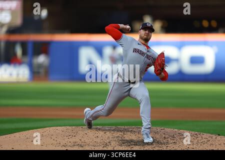 Washington Nationals' Cade Cavalli during the second inning of a ...