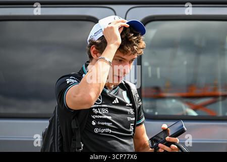 BAHRAIN - Andrea Kimi Antonelli (Mercedes) in action during the second ...