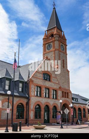 Cheyenne, Wyoming, USA - 2 June 2025: One of the historic Big Boy steam ...