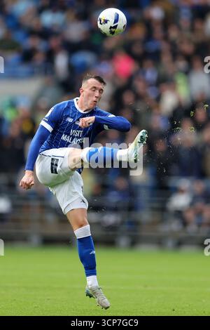David Turnbull of Cardiff City in action. Carabao Cup quarter final ...