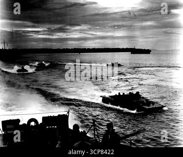 Water Buffalo, Landing Vehicle Tracked (LVT), amphibious warfare ...