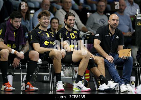 Pierre LE MEUR of HBC Nantes during the EHF Champions League, Group ...