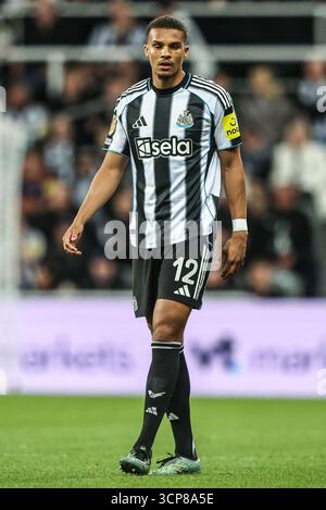 Malick Thiaw of Newcastle United during the Premier League match ...