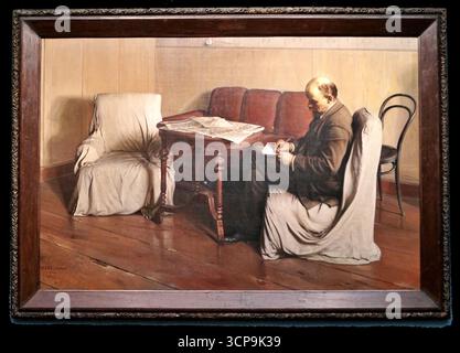 Isaak Brodsky, Lenin in the Smolny, 1930 — Soviet Socialist Realist ...
