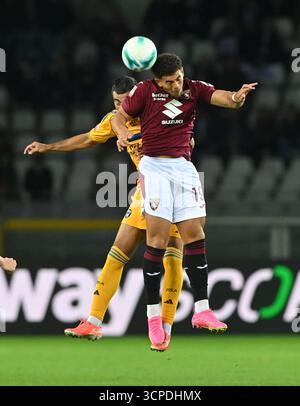 Che' Adams (Torino FC) in the action of the goal of Nikola Vlasic ...