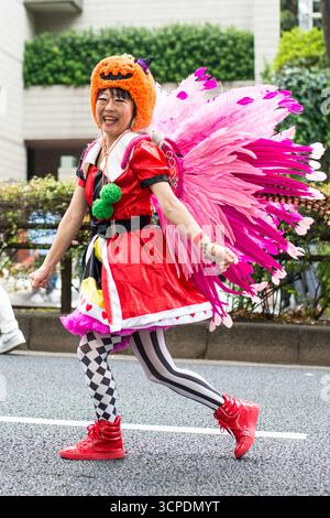Happy Halloween. Beautiful woman costume . Copy space on dark ...
