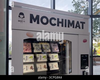 Mochi Ice Cream vending machine Stock Photo - Alamy