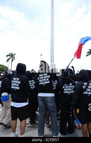 People gather during a protest on Saturday, Jan. 10, 2026 in downtown ...