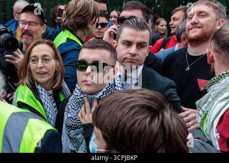 London, UK. 26th November, 2025. Craig Murray, human rights campaigner ...