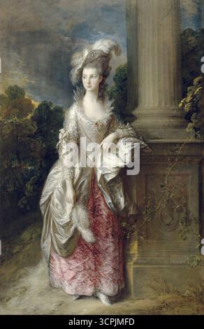 *The Honourable Mrs. Graham* by Thomas Gainsborough is a distinguished ...