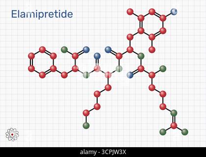 Elamipretide molecule. Mitochondria-targeted tetrapeptide studied for ...