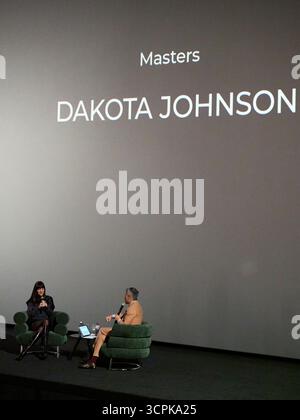 Zurich, Switzerland, 26th Sep, 2025. Wagner Moura speaks on stage at ...