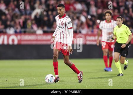 Azzedine Ounahi of Girona during the Spanish championship LaLiga ...