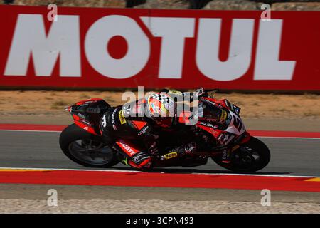 Yari Montella of Barni Spark Racing Team with Ducati Panigale V4R ...