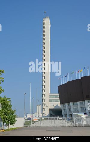 Aussichtsturm, Olympiastadion, Helsinki, Finnland *** Observation tower ...