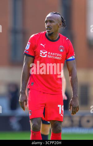 Omar Beckles (19 Leyton Orient) during the Sky Bet League One game ...