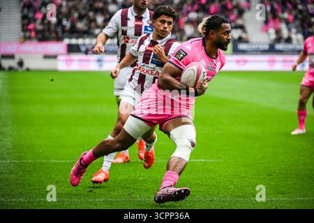 Valentin Hutteau of UBB during TOP 14 match between Bordeaux and Pau at ...